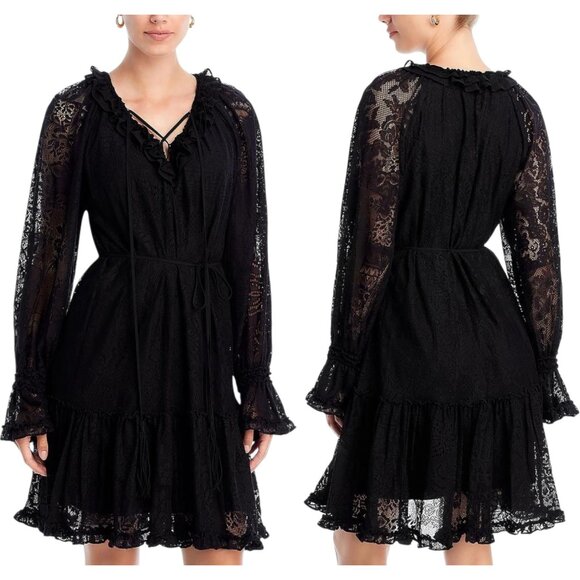 Kobi Halperin | Dresses | Kobi Halperin Womens Senna Lace Peasant Mini ...
